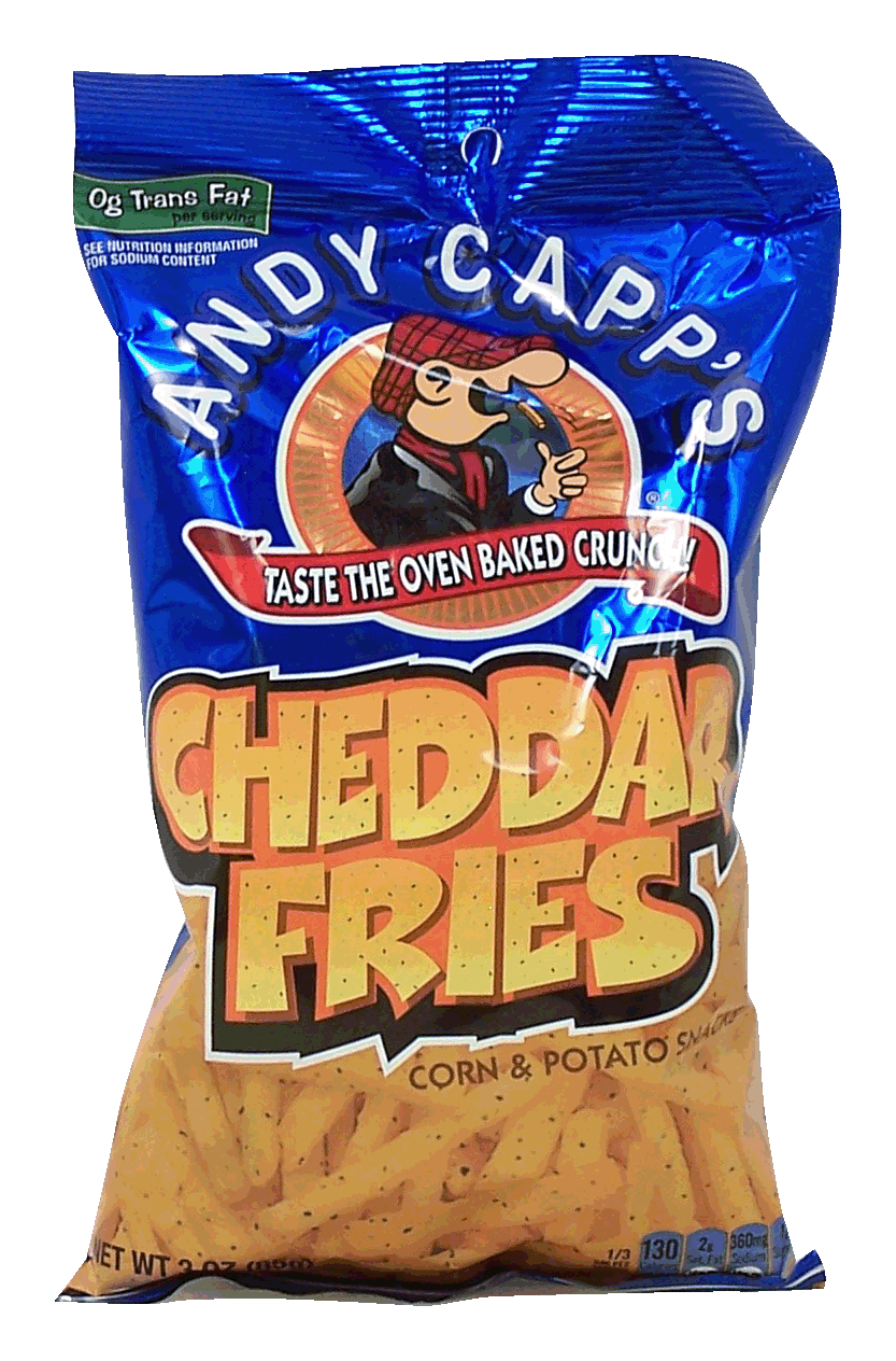 Groceries Product Infomation For Andy Capps Cheddar Fries