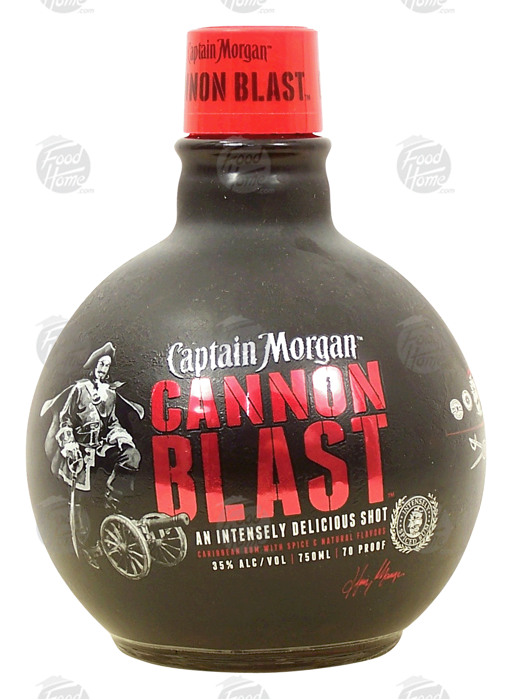 Groceries-Express.com Product Infomation for Captain Morgan Cannon Blast carribean rum" 8200077273